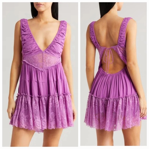 Free People | Pants & Jumpsuits | Free People Spring Fling Open Back ...